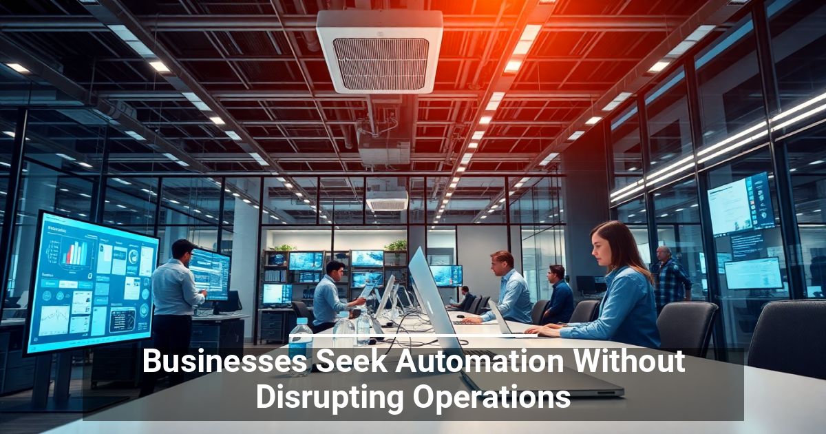 Businesses Seek Automation Without Disrupting Operations | Computer ...