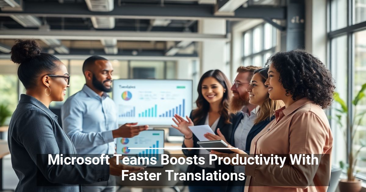 Microsoft Teams Boosts Productivity With Faster Translations | Computer ...