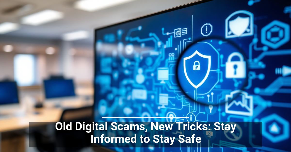 Old Digital Scams, New Tricks: Stay Informed to Stay Safe | Computer ...