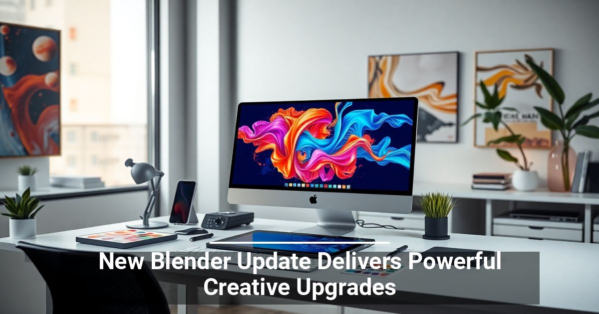 New Blender Update Delivers Powerful Creative Upgrades | Computer ...