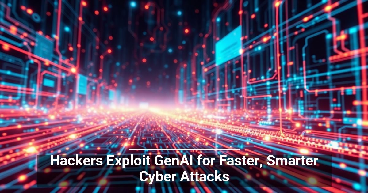 Hackers Exploit GenAI for Faster, Smarter Cyber Attacks | Computer ...