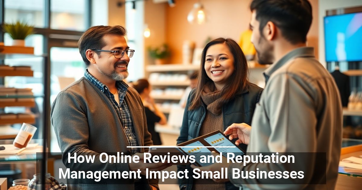 How Online Reviews and Reputation Management Impact Small Businesses ...