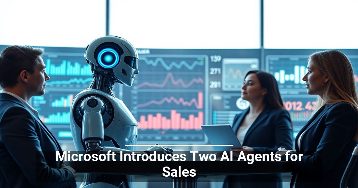 Microsoft Introduces Two AI Agents for Sales | Computer Breakthrough