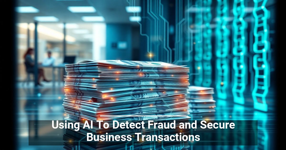 Using AI To Detect Fraud and Secure Business Transactions | Computer Breakthrough