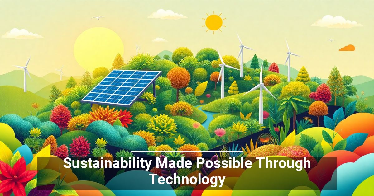 Sustainability Made Possible Through Technology | Computer Breakthrough