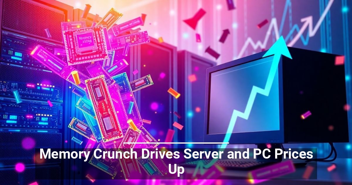 Memory Crunch Drives Server and PC Prices Up | Computer Breakthrough